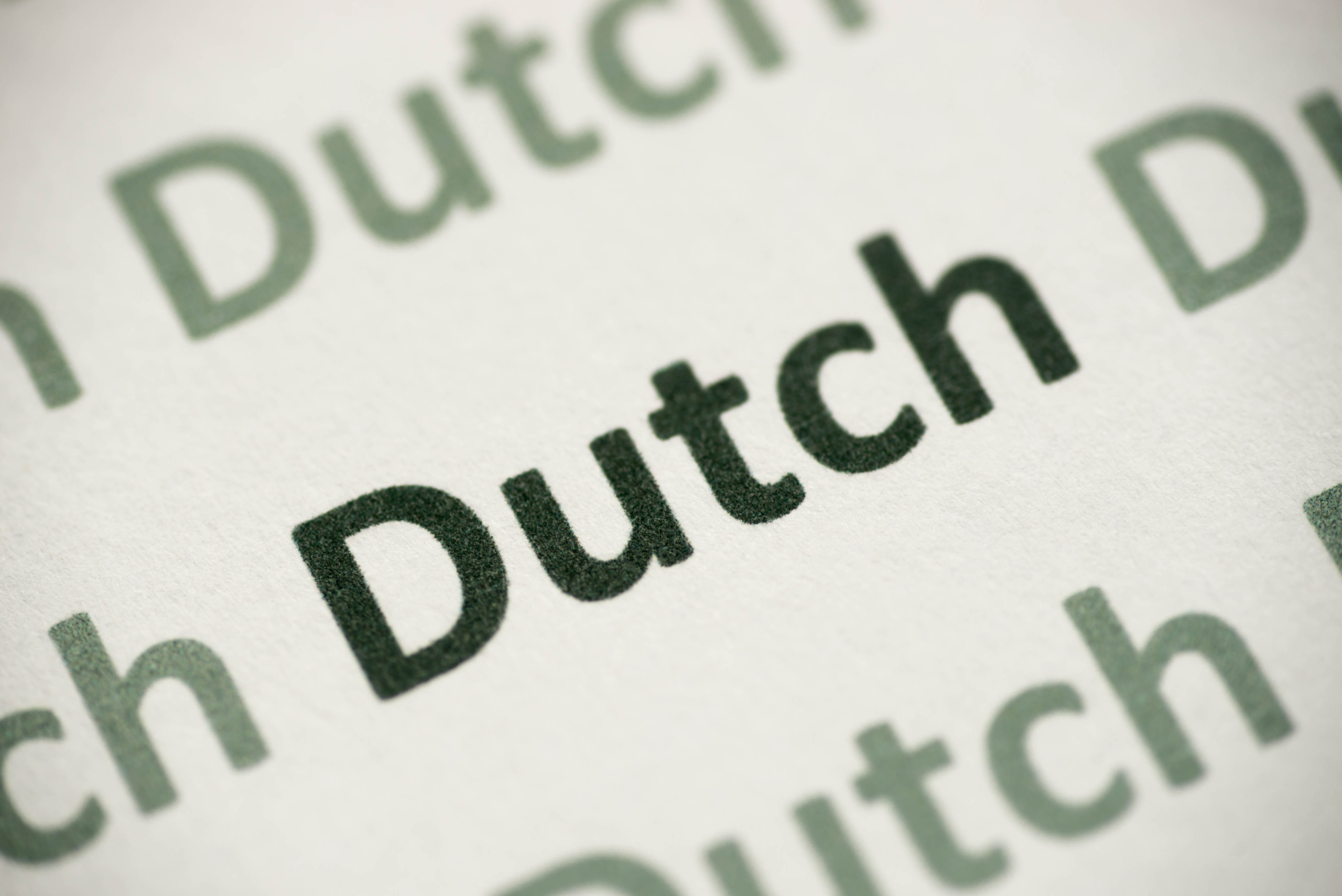 My Favourite Dutch Words - Daryl Watson